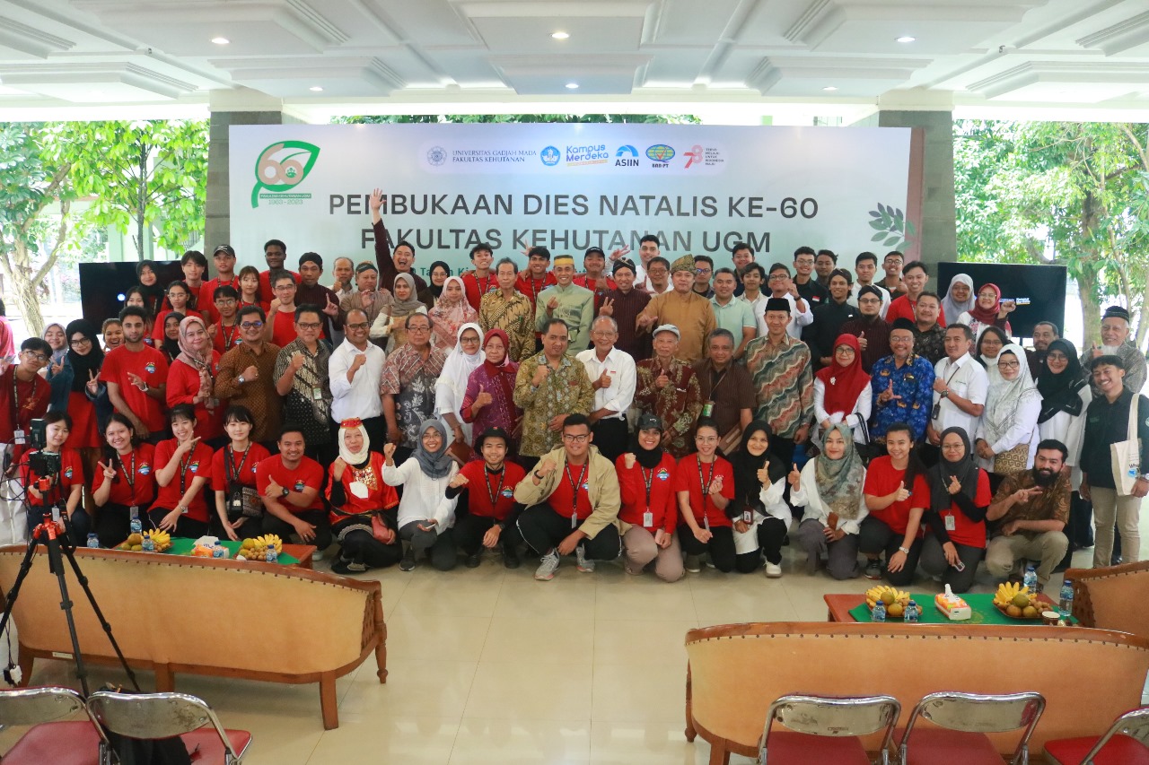 Kick off Dies Natalis ke 60 Tahun Kiprah Fakultas Kehutanan – Fakultas Kehutanan UGM