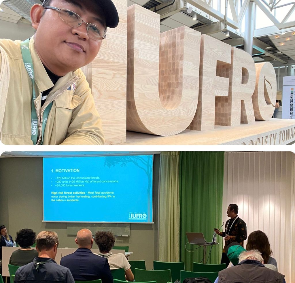 Potensi Pengurangan Emisi Karbon dan Peningkatan Keselamatan Operator Tebang di Kongres IUFRO ...