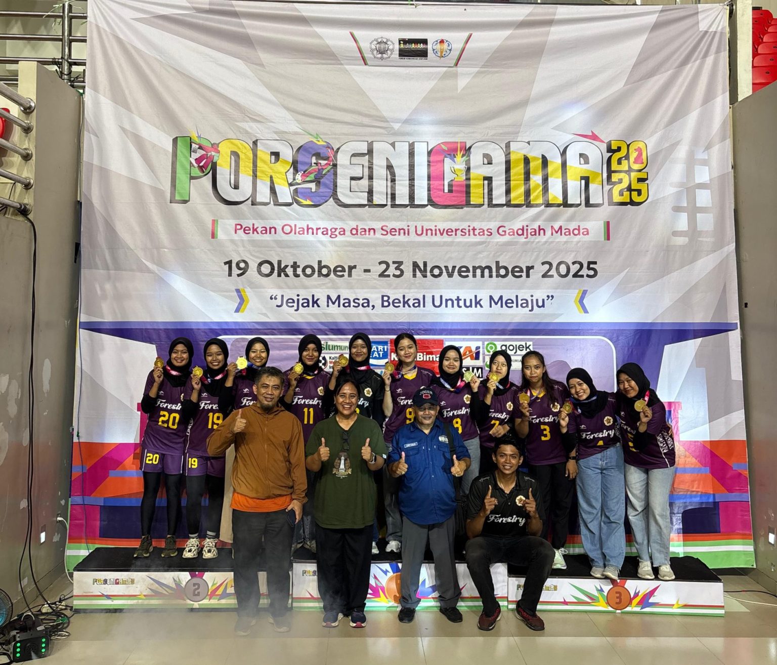 Prestasi Gemilang Kontingen Fakultas Kehutanan UGM di Porsenigama 2025 ...