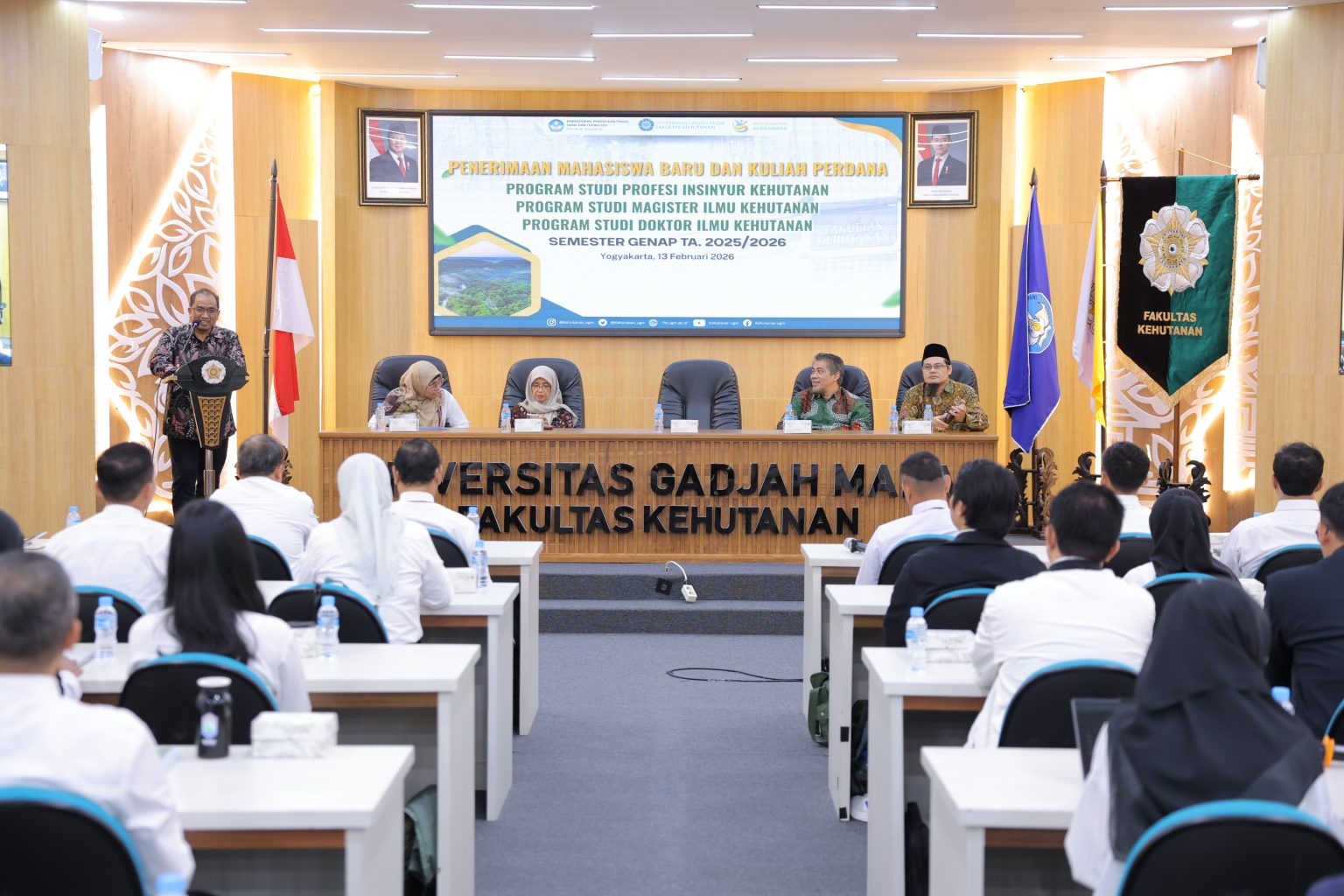 Fakultas Kehutanan UGM Gelar Penerimaan Mahasiswa Baru dan Kuliah ...